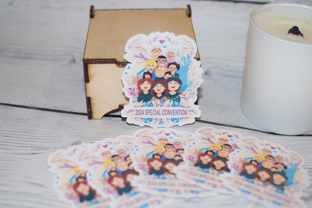 Set of 6 Stickers, 2024 Special Convention, JW Convention Gifts, Jw ...