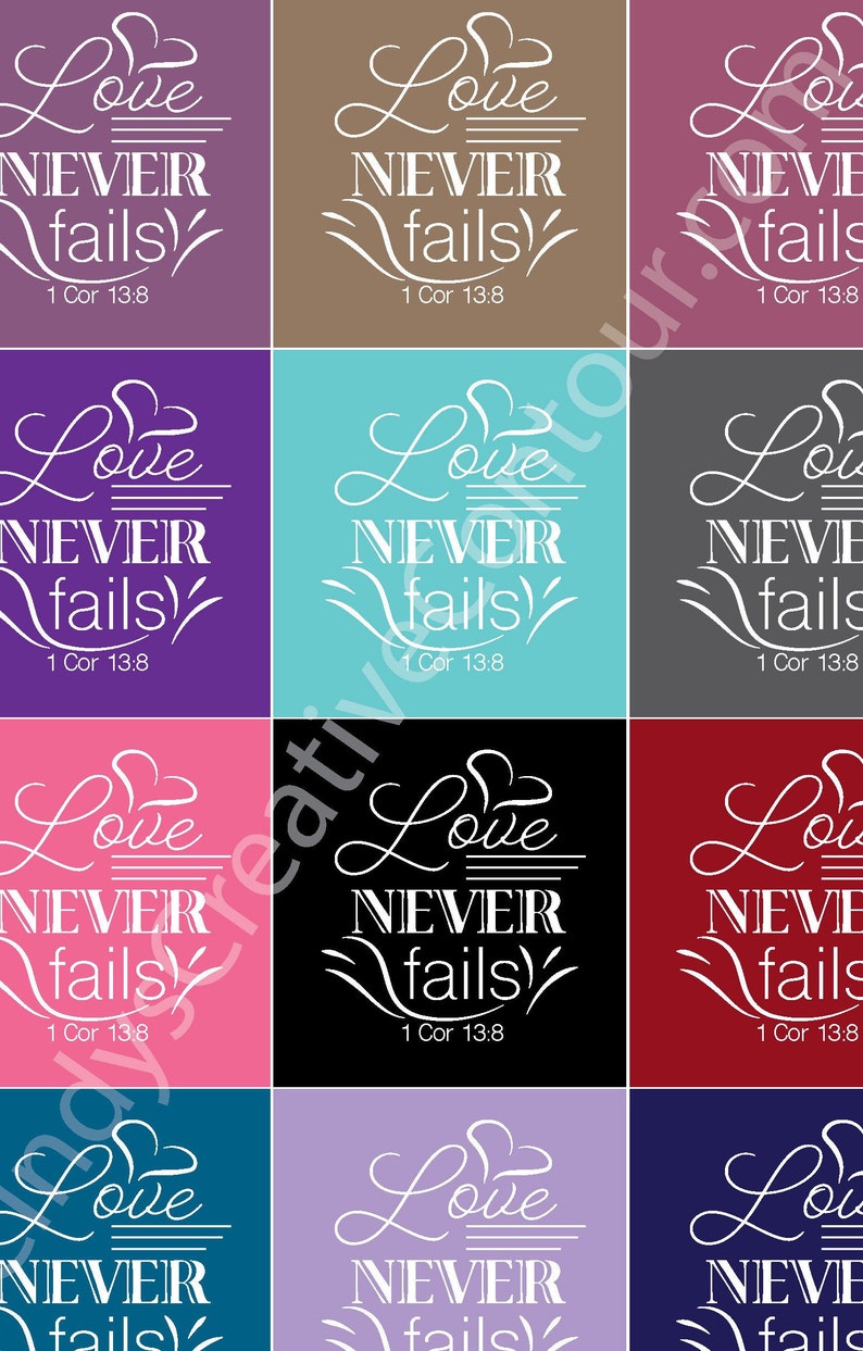 Set of 12 Love Never Fails Jw Printable Jw Tag Jw Label Jw - Etsy