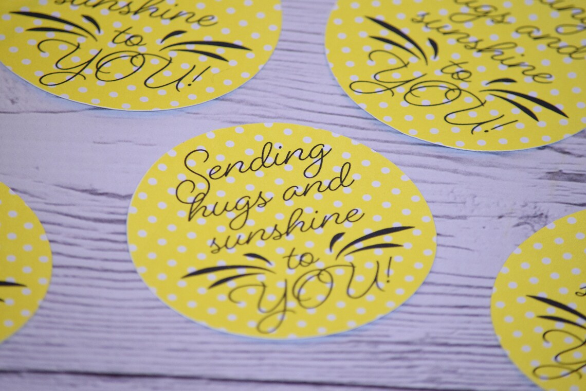 Set of 6 Stickers Sticker Set Cute Smile Face Sticker | Etsy