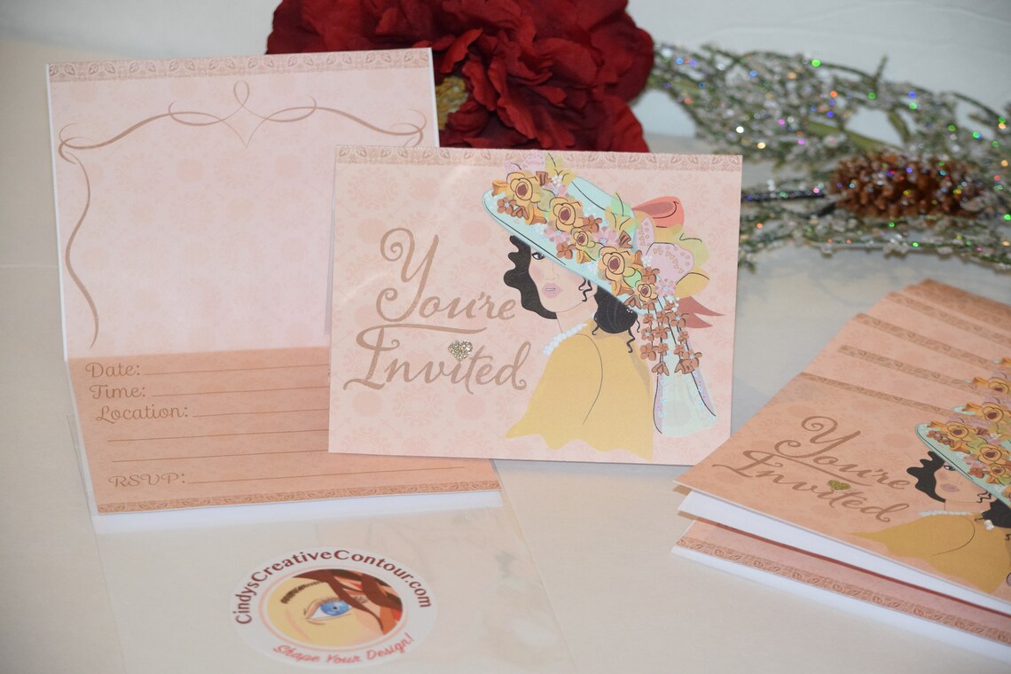Victorian, Party Invitations Shimmer and Shine, Party Invites and More ...