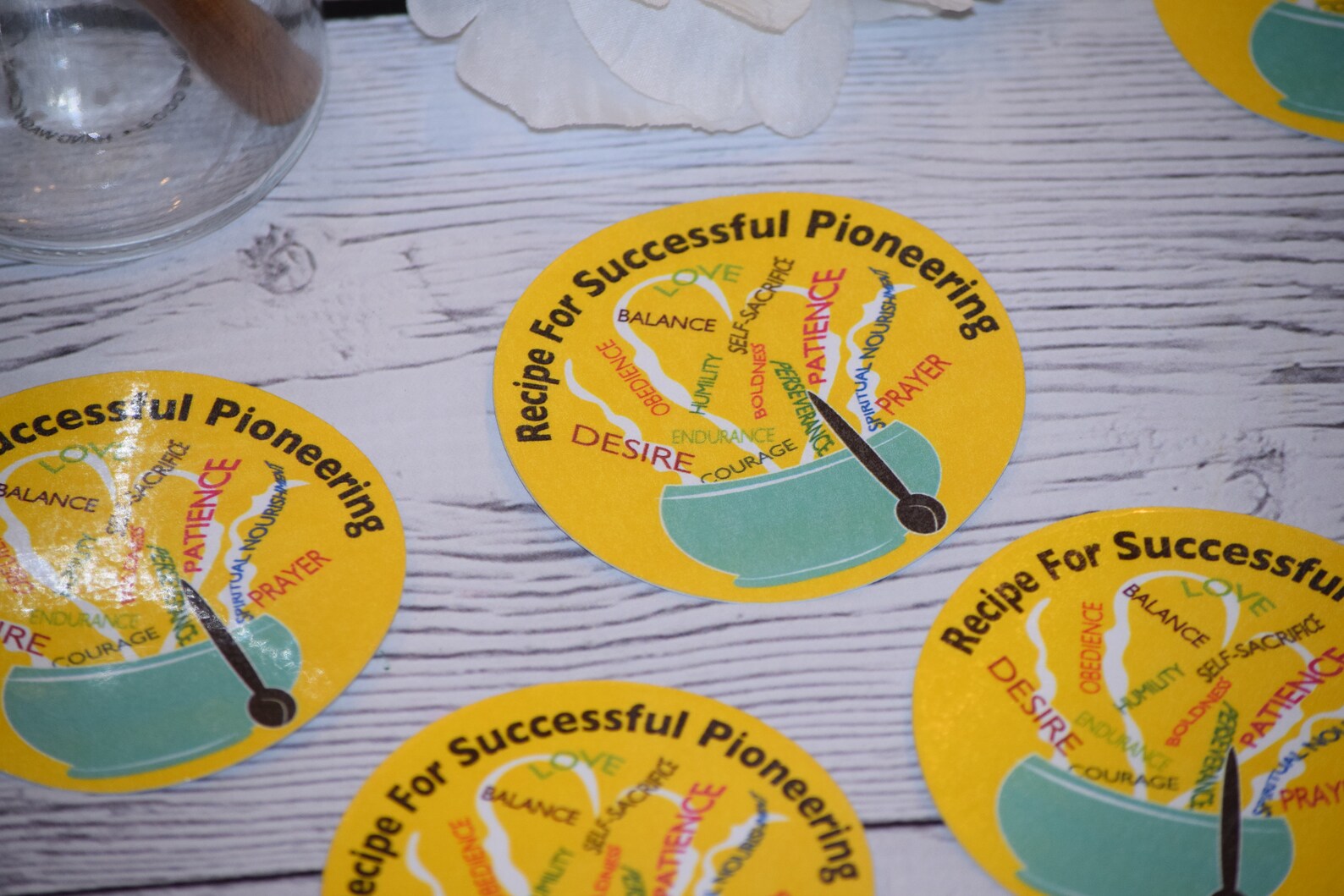 Set of 6 Pioneer Stickers JW Pioneer School gifts JW | Etsy