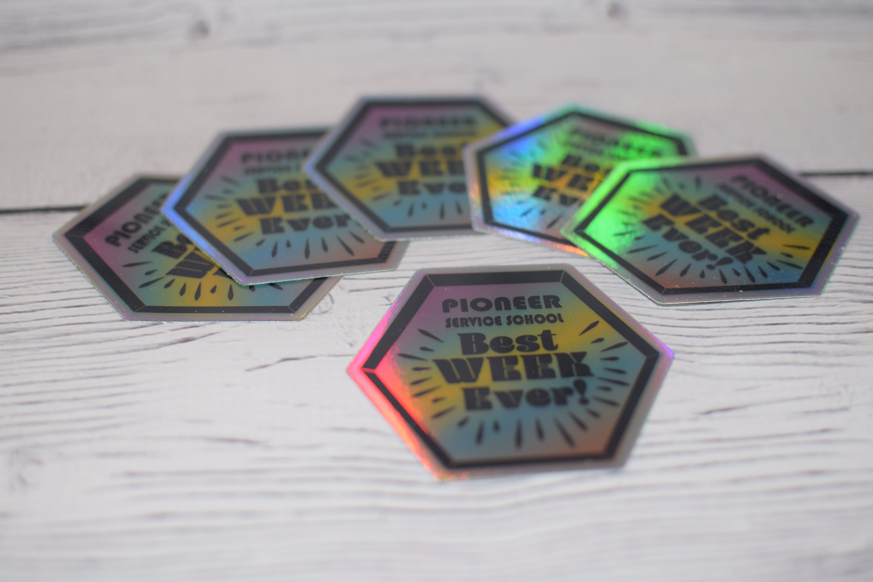 Holographic Sticker, Pioneer School Sticker, Pioneer School, Jw 2024 ...