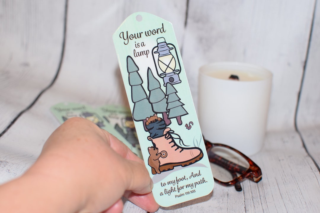 Set of 4 Bookmarks, Your Word is a Lamp, Jw Bookmark, Bookmark Jw ...