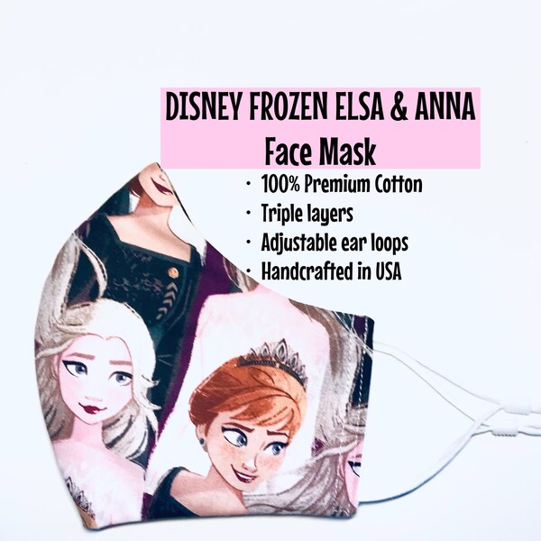 Frozen Mask - Etsy