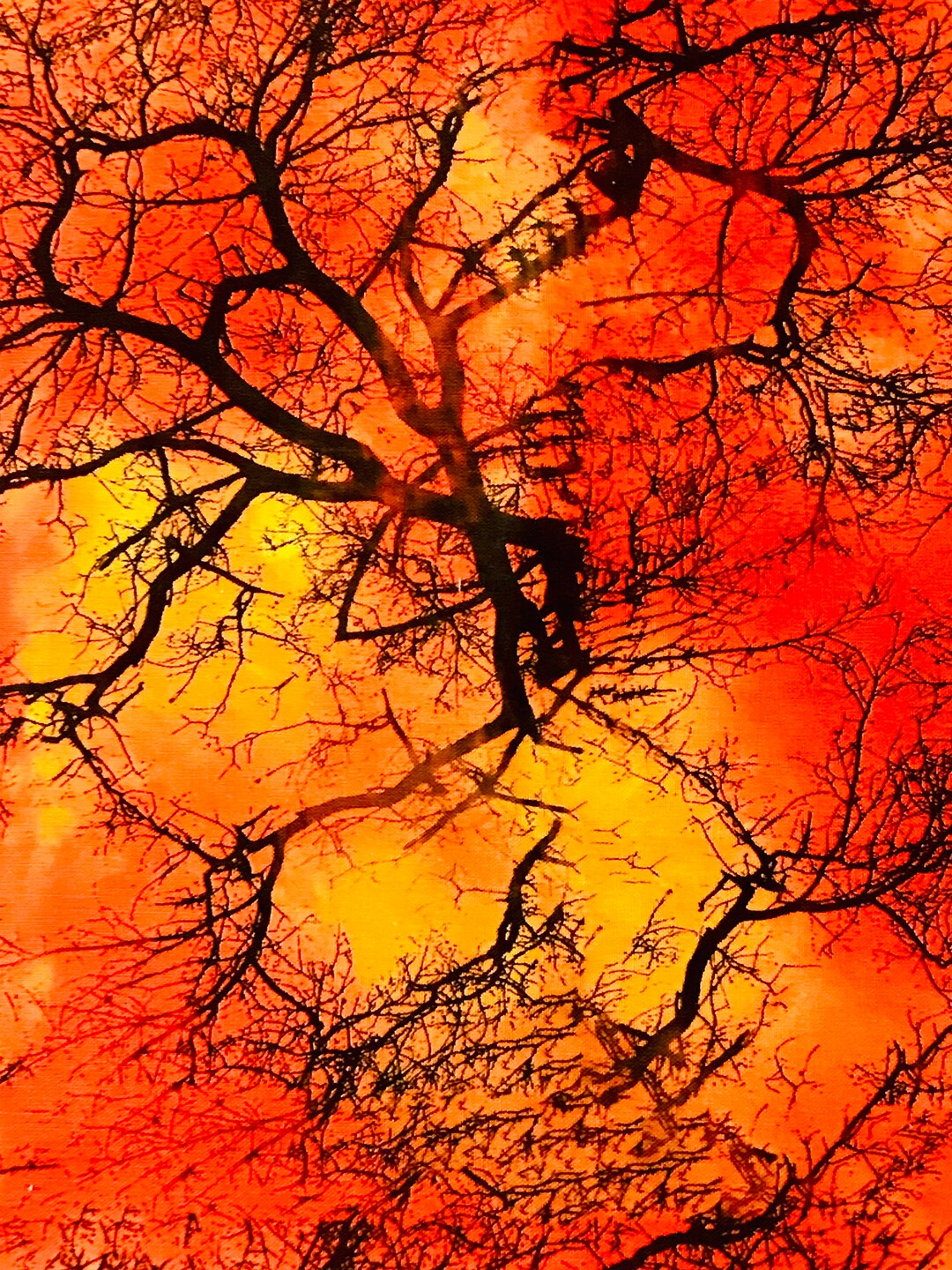 CREEPY TREE Halloween 100% Cotton Fabric Quilting Sewing Crafting - Etsy