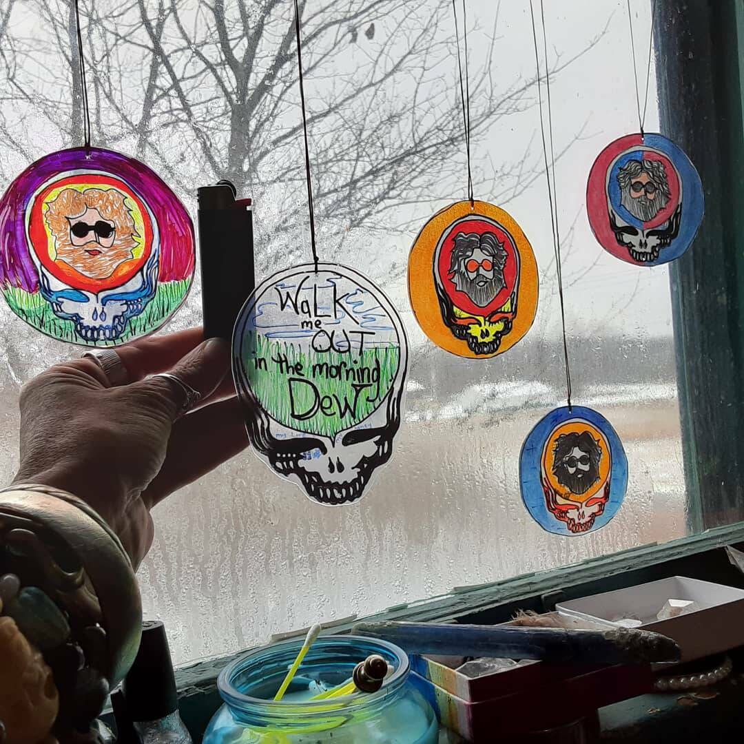 GD Stealie Steal Your Face Ornament - Etsy
