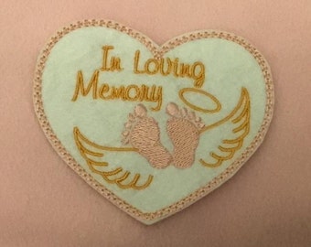 Digital Memory Heart Machine Embroidery Design 2 Sizes - Etsy