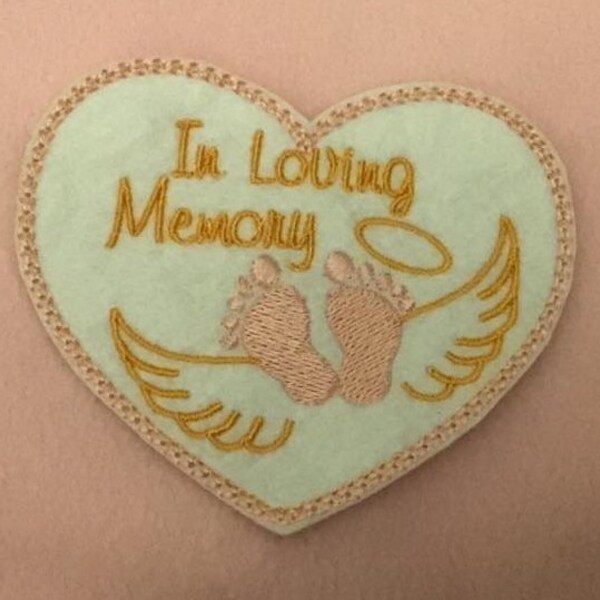 In Loving Memory Embroidery Design - Etsy