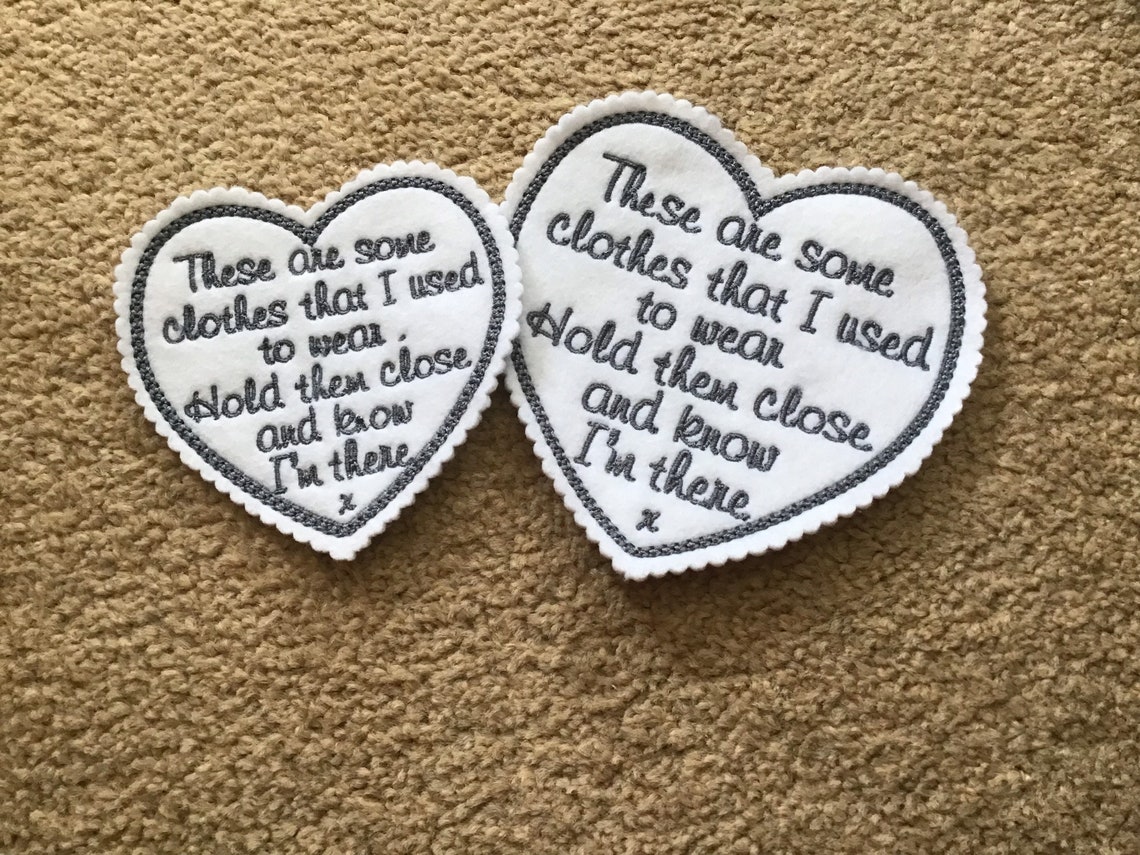Digital Memory Heart Machine Embroidery Design 2 Sizes - Etsy
