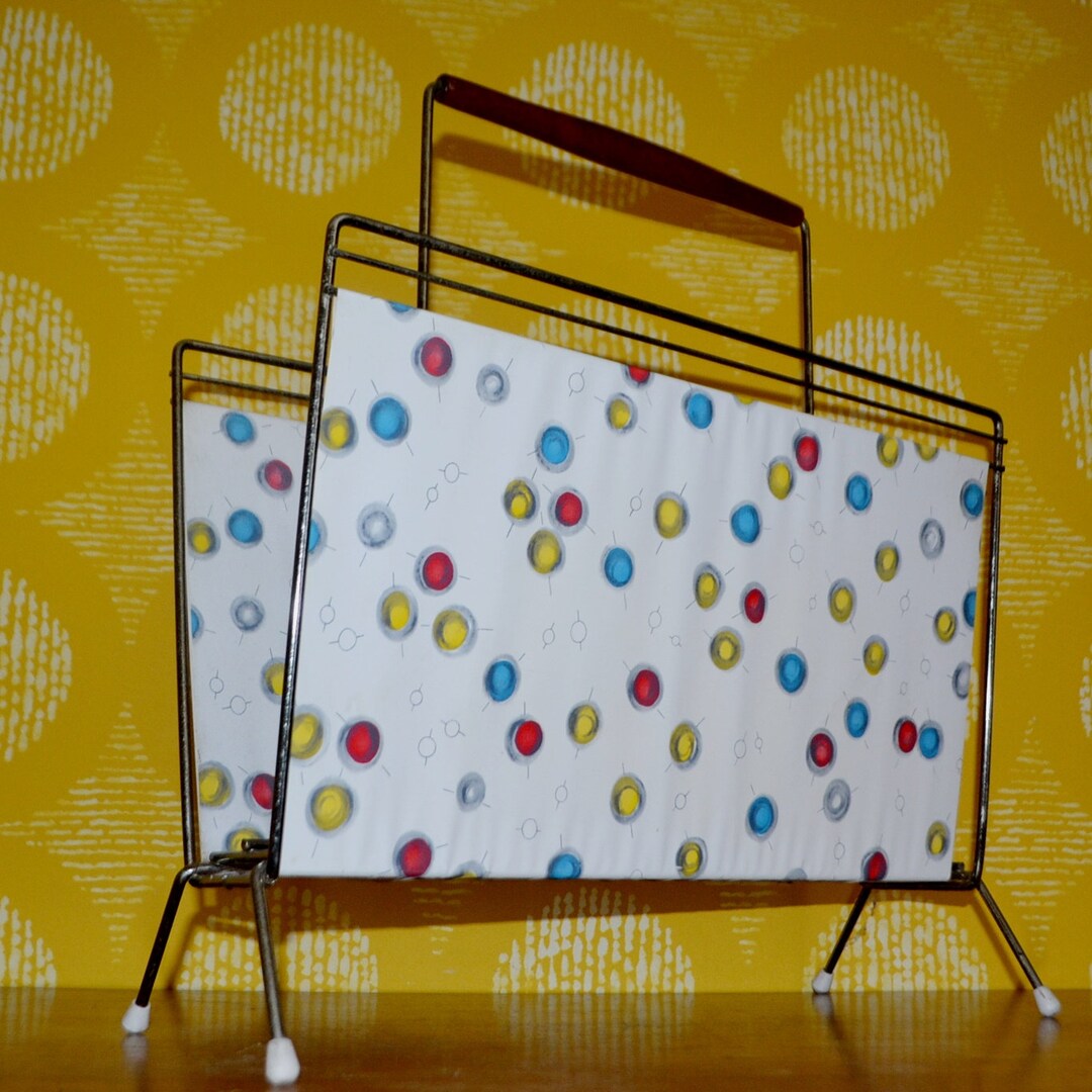 Vintage Newspaper Stand 50s Rockabilly Fifties Retro Mid Century ...
