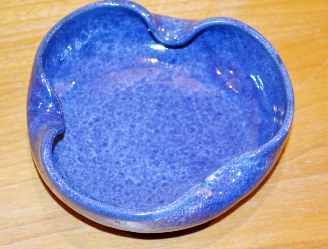 Vintage Ceramic Ashtray Blue 50s Mid Century Space Age Retro WGK WGP - Etsy