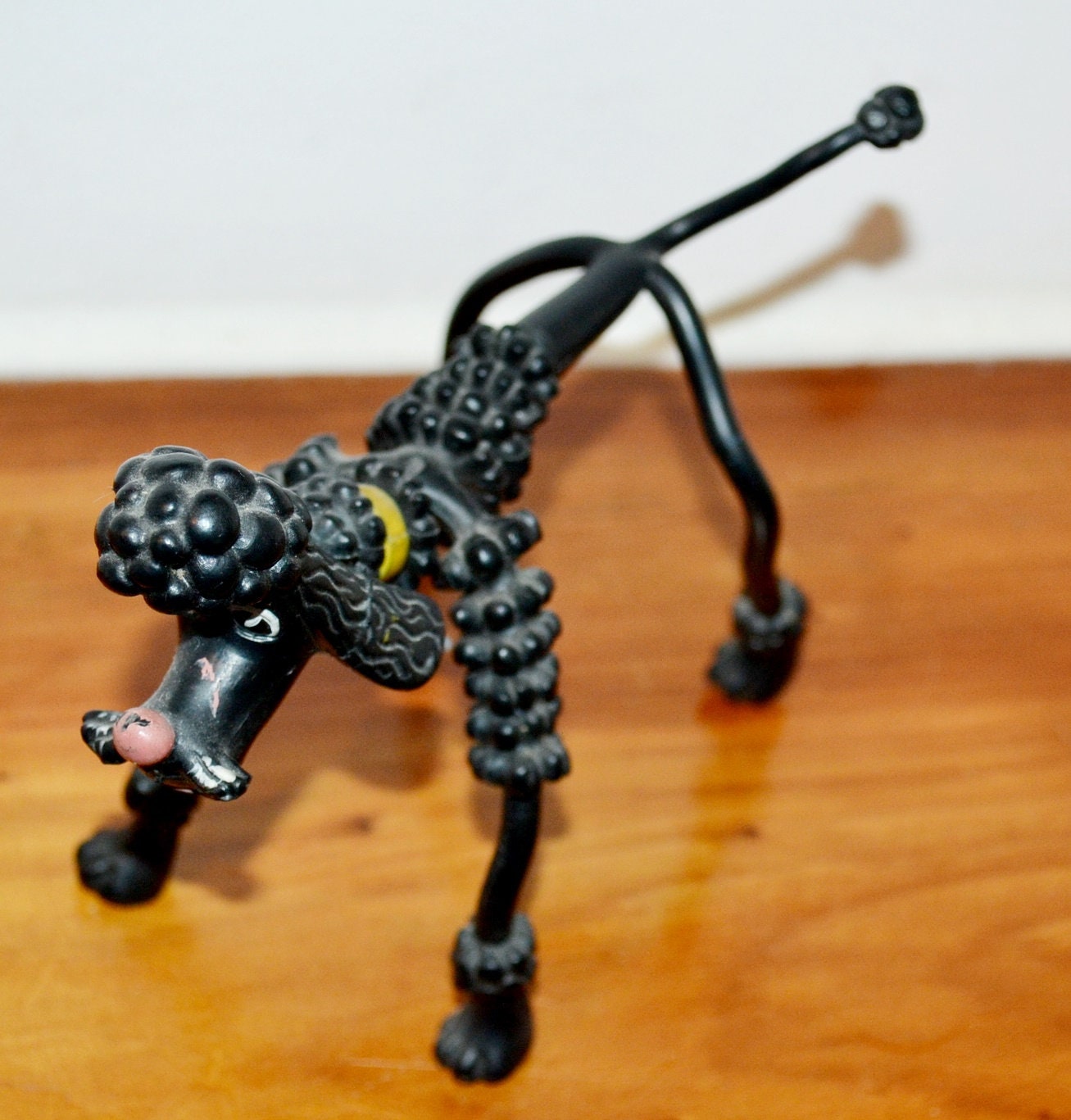 Vintage Rubber Bending Figure Poodle by Walter 50s Wood Retro Mid ...