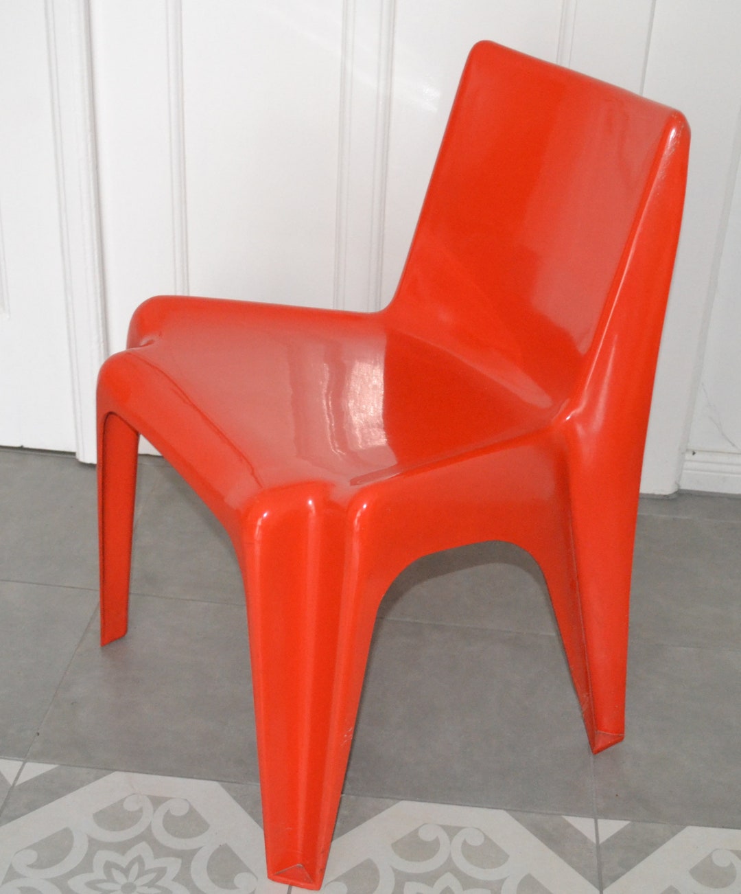 Beautiful 70s Bofinger Vintage Chair Stacking Chair Design Helmut ...
