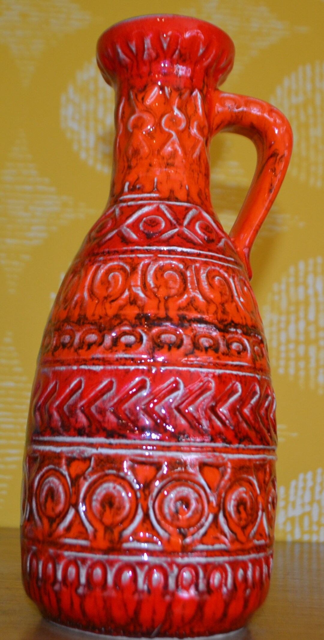 Vintage Vase 70s Design Classic Model 93/25 Retro Mid Century - Etsy