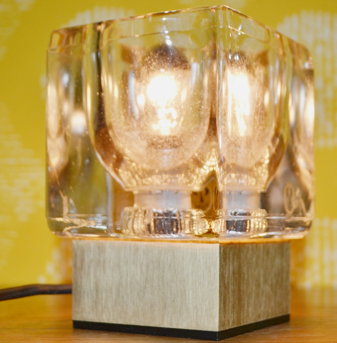 Vintage Cube Lamp de Peil y Space Age 70s Seventies Retro Mid Century ...