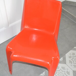 Beautiful 70s Bofinger Vintage Chair Stacking Chair Design Helmut ...