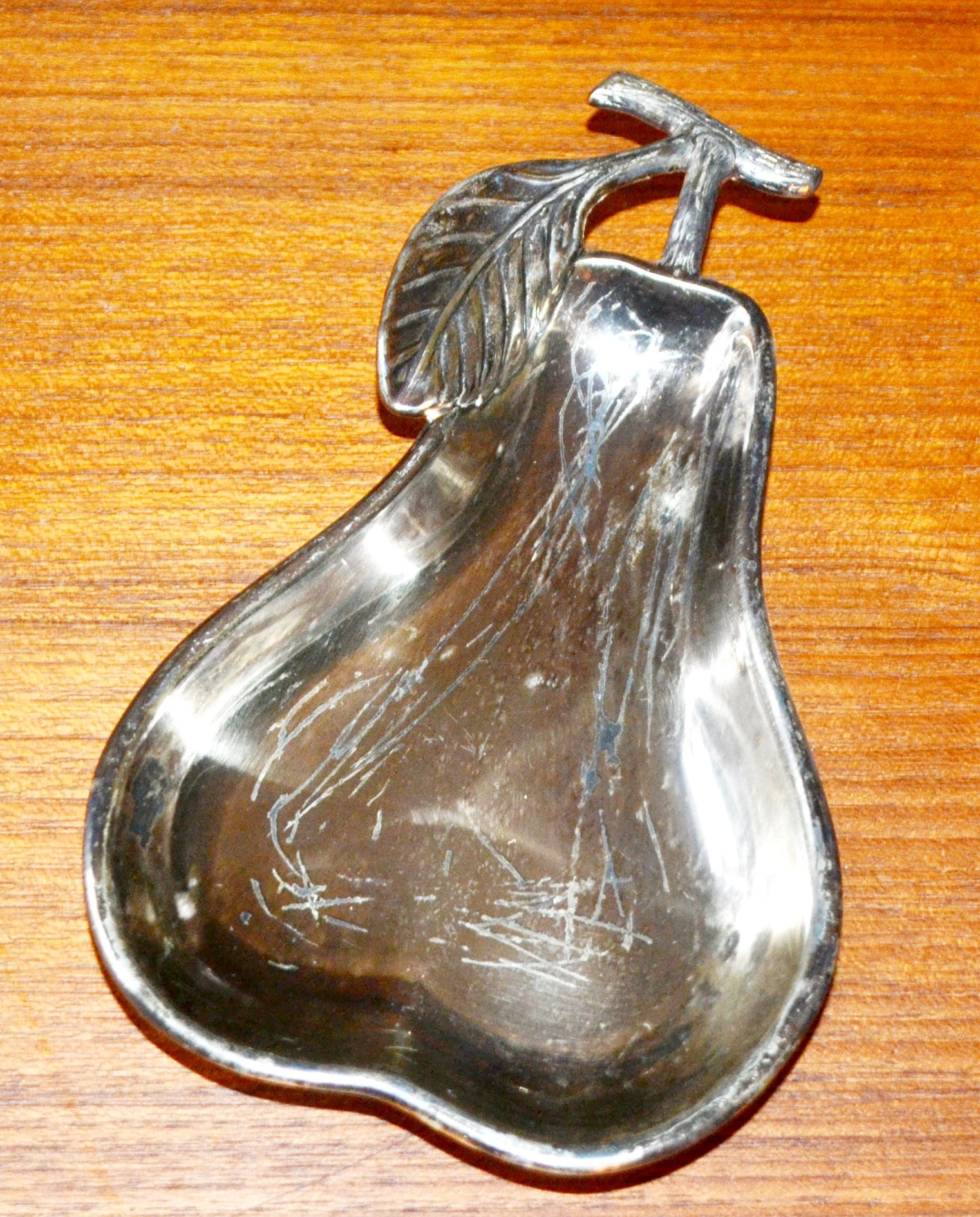 Beautiful Small Vintage Bidding Bowl metal pear 60s Retro | Etsy