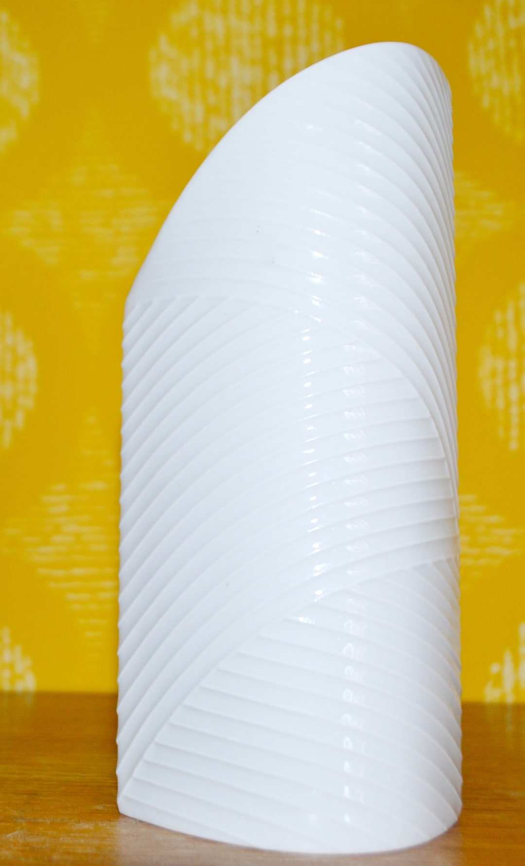 Vintage Vase White by Thomas Ceramic 70s Retro Mid Century Bisque ...