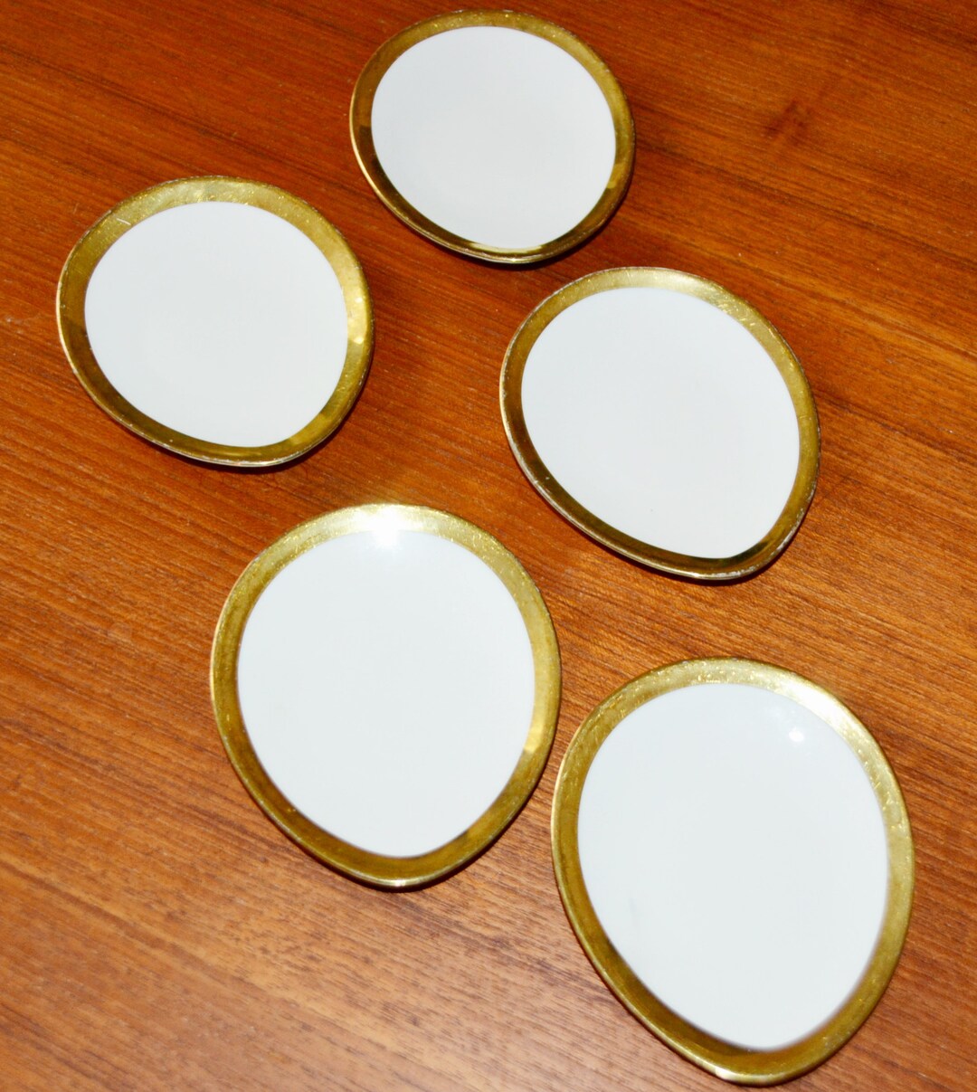 Vintage Bid Plate Set Ivory Porcelain 50s Winterling - Etsy