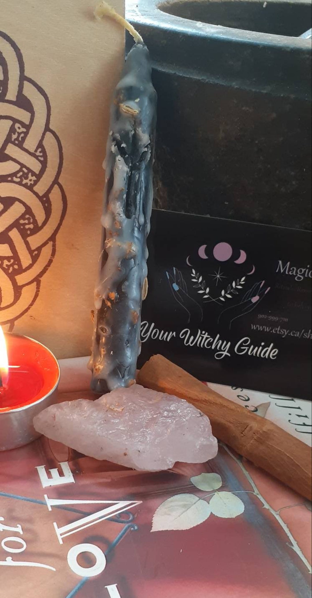 Unbinding Spell Candle- to Release You From Love Spells, Hexes or Other ...