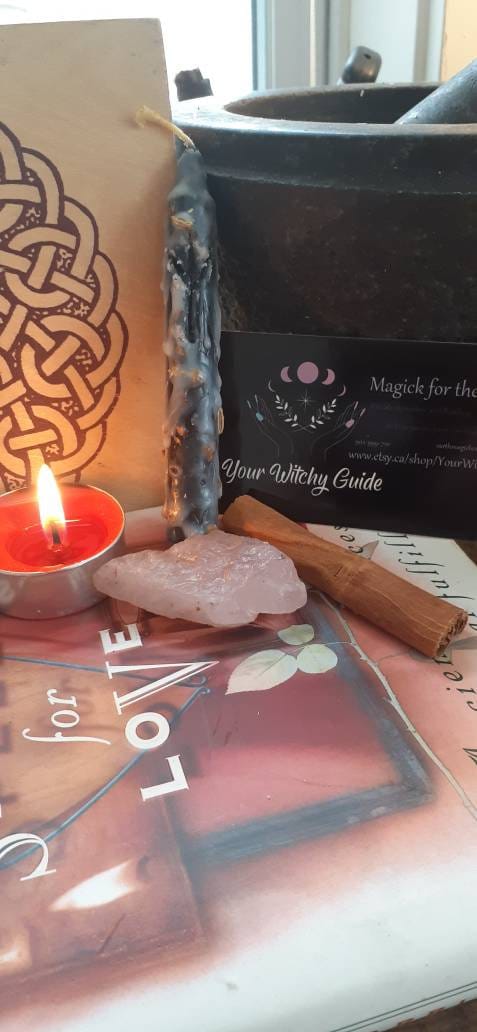 Unbinding Spell Candle- to Release You From Love Spells, Hexes or Other ...