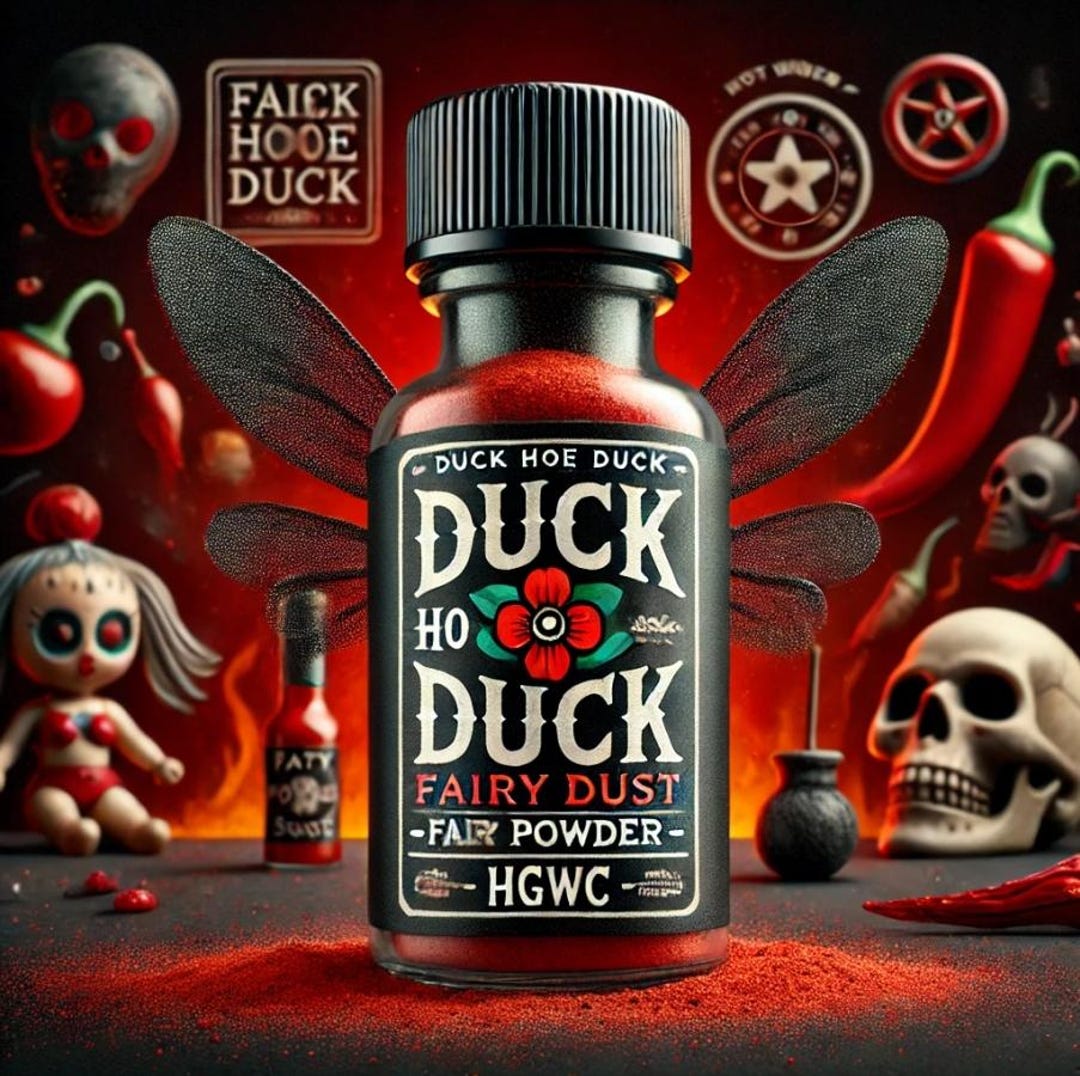 DUCK H0E DUCK Fairy Dust | Extreme Hot Foot Conjure Powder for Baneful ...