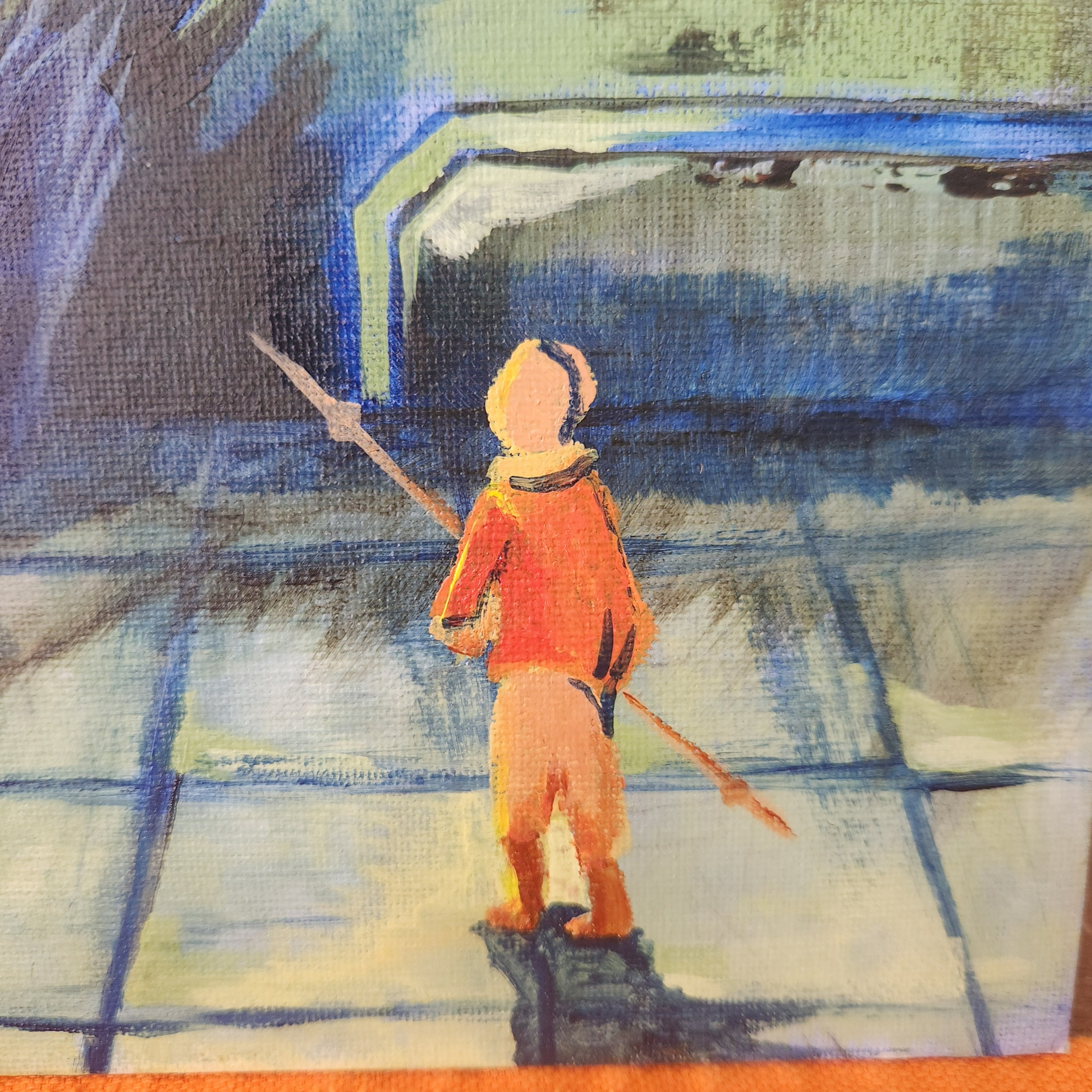 Wan Shi Tong Painting in Acrylic 9"x12" (avatar: the Last Airbender ...