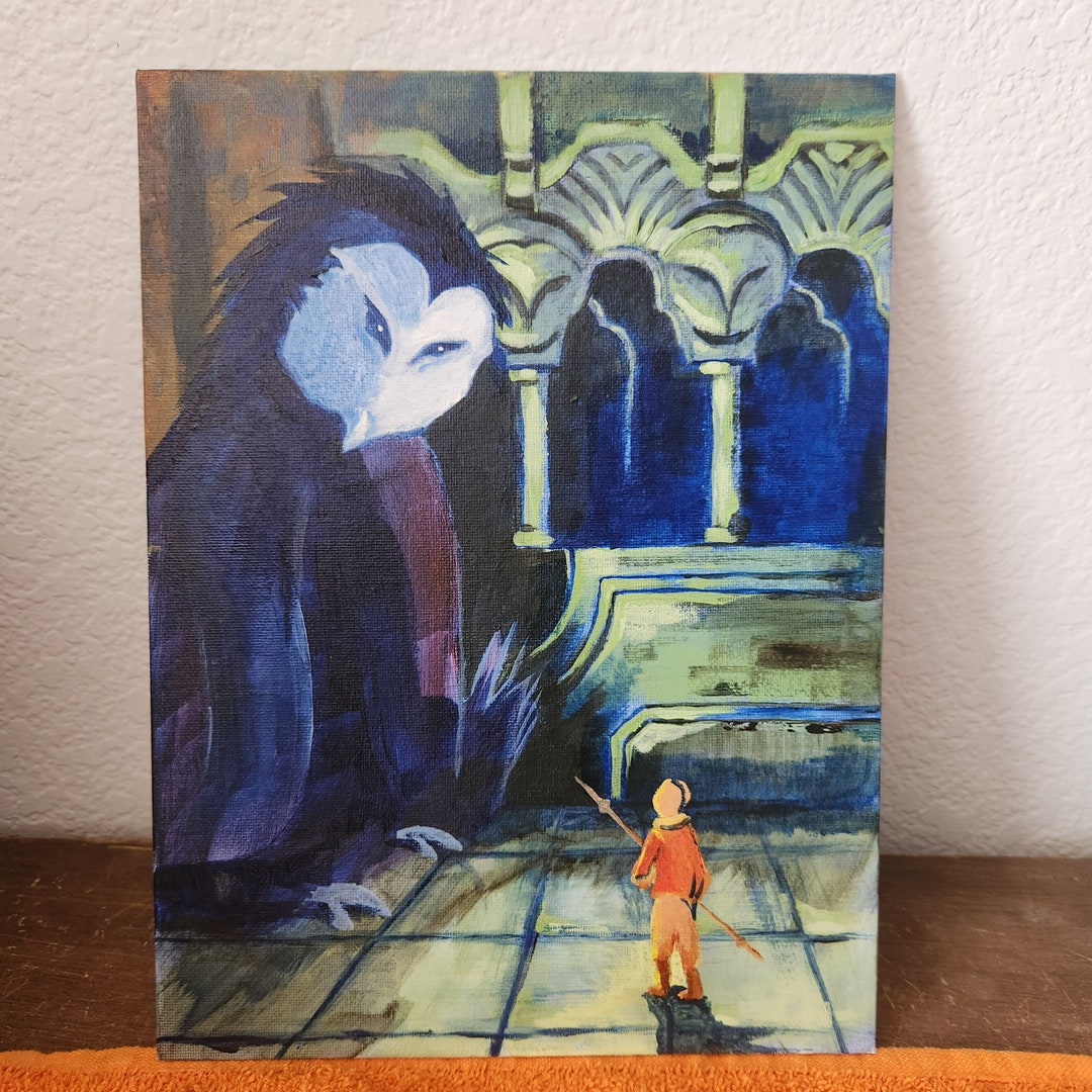 Wan Shi Tong Painting in Acrylic 9"x12" (avatar: the Last Airbender ...