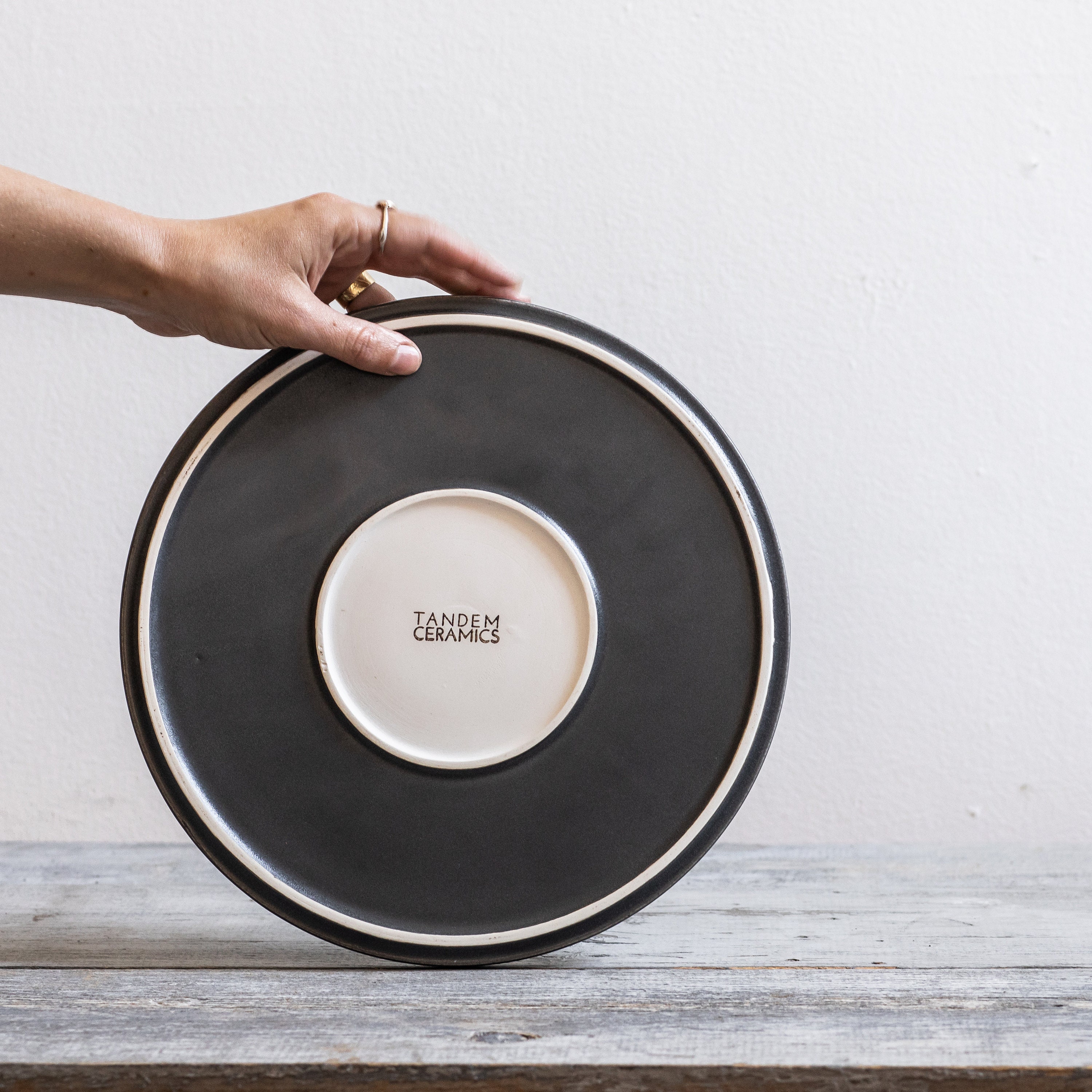 22K Gold Lunar Dinner Plate - Etsy