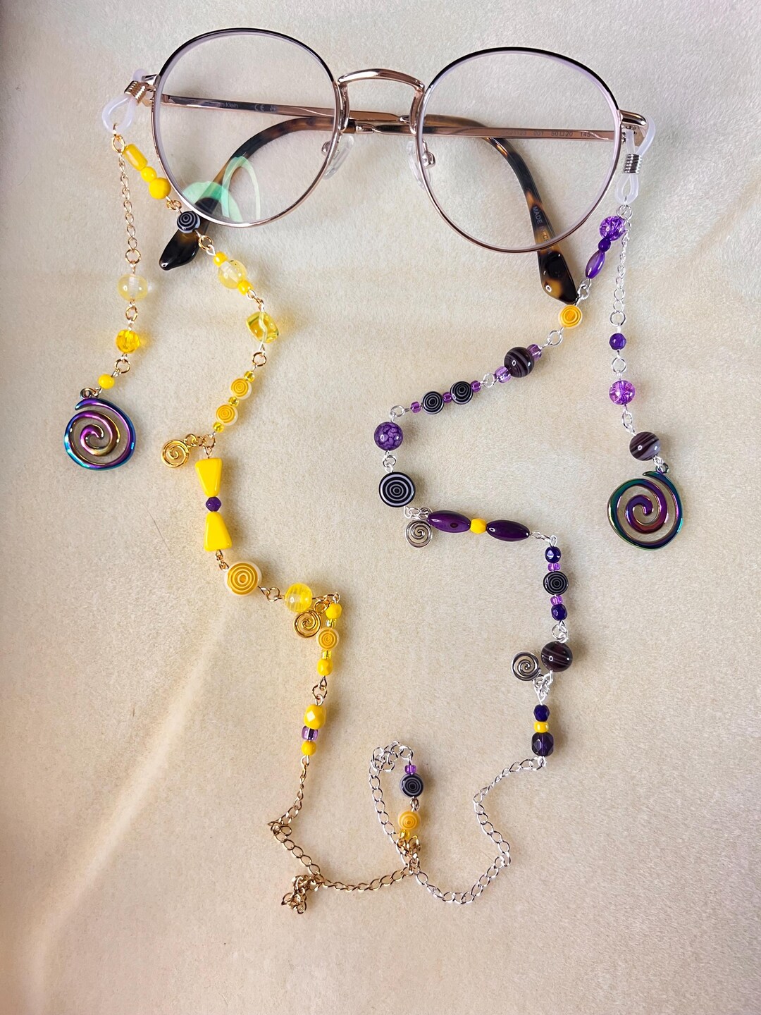 The Magnus Archives Glasses Chain - Michael / Helen Distortion Themed ...