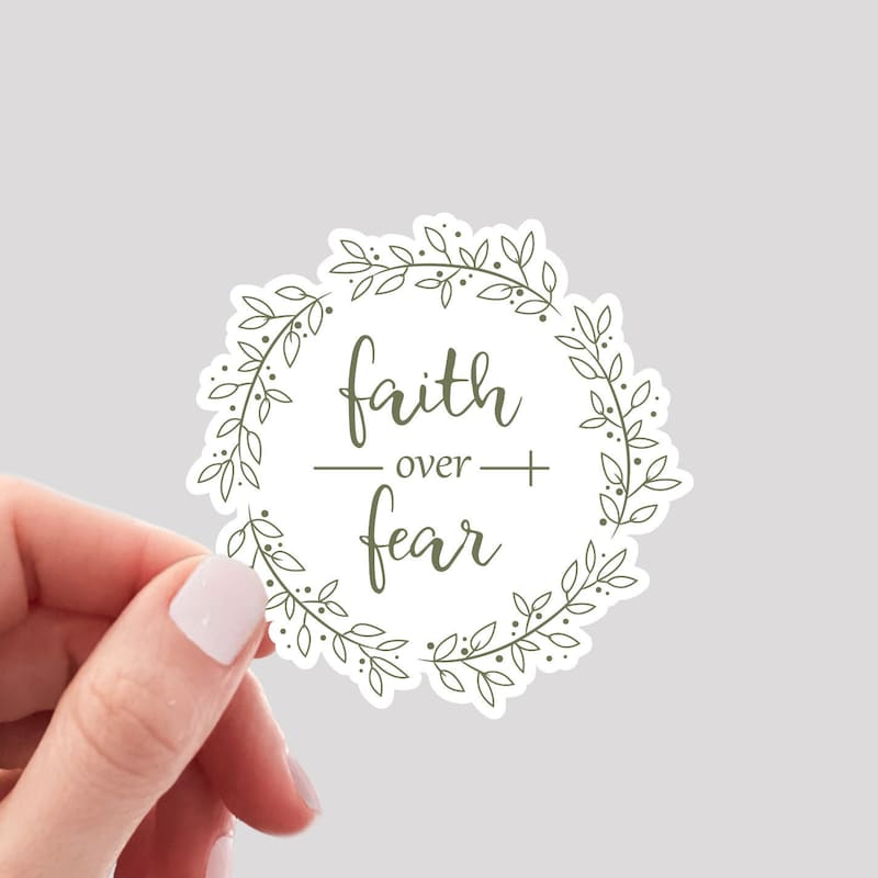 Faith Sticker - Etsy