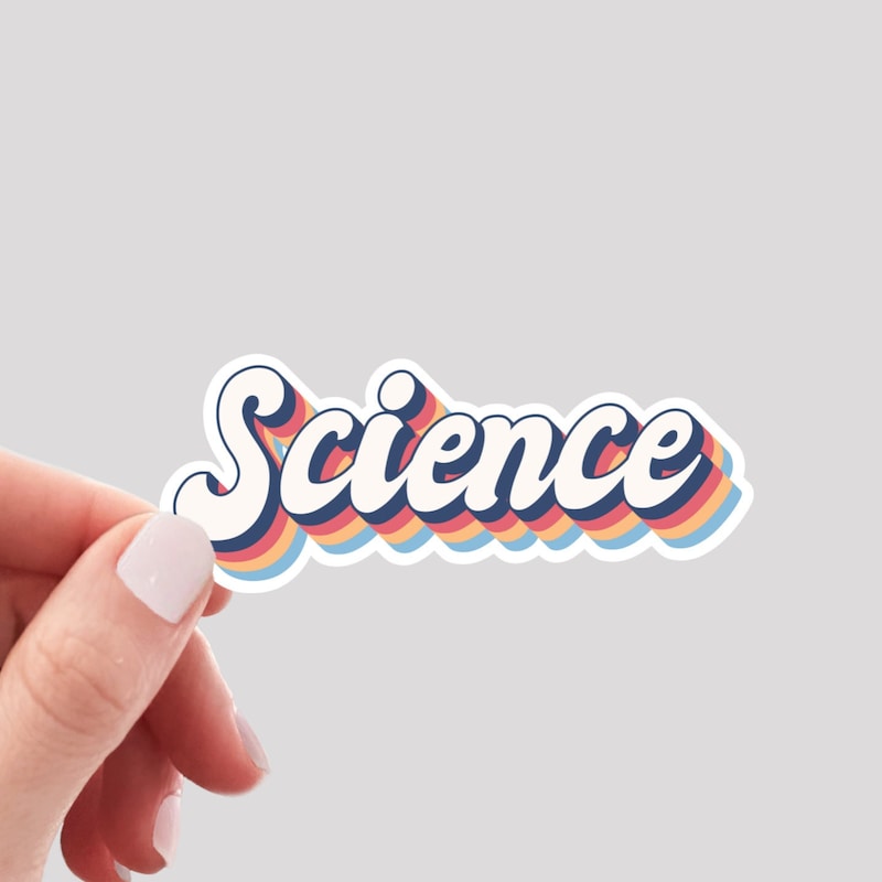 Science Sticker - Etsy