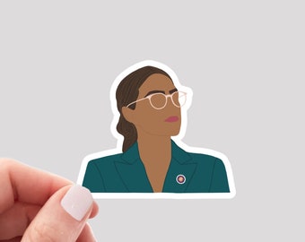 Aoc Sticker - Etsy