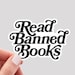 Read More Books Sticker / Bookworm Sticker / Reader Sticker / Reading ...