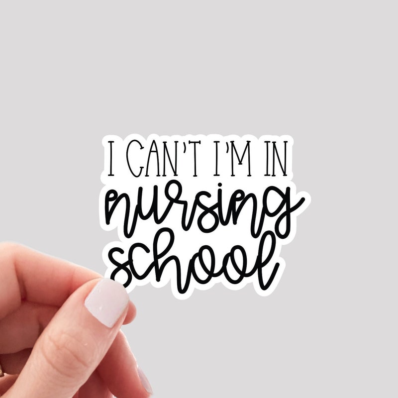 Nursing Sticker - Etsy