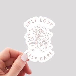 Self Love Self Care Sticker / Self Care Sticker / Take Care of Yourself ...