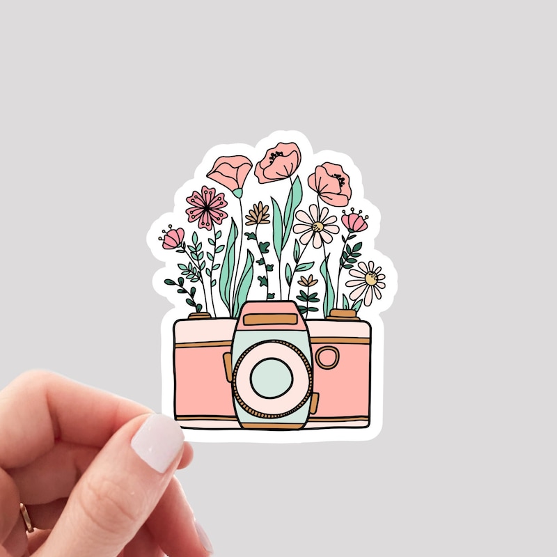 Camera Stickers - Etsy