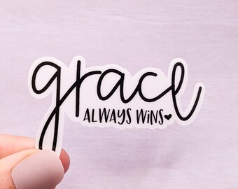 Grace Always Wins - Etsy