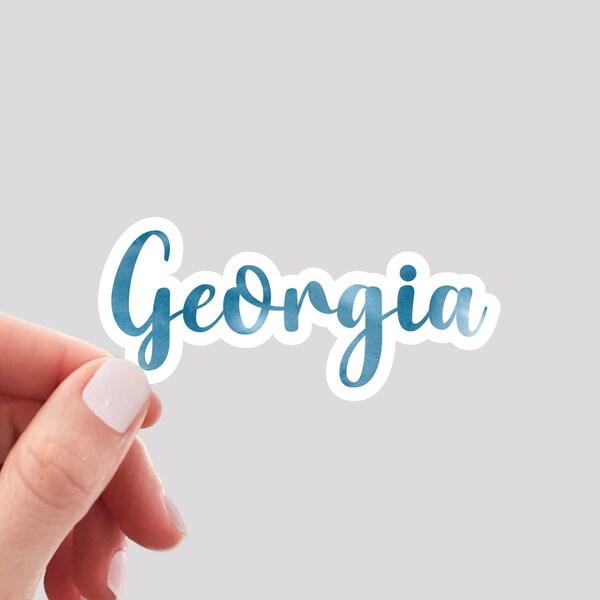 Georgia Decal - Etsy