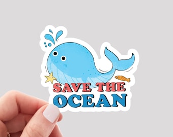 Protect the Trees Sticker Clean the Seas Green Earth - Etsy