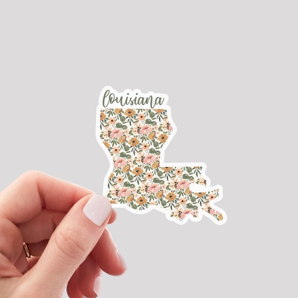 Louisiana Home Decal - Etsy