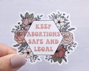 Pro Choice Sticker - Etsy
