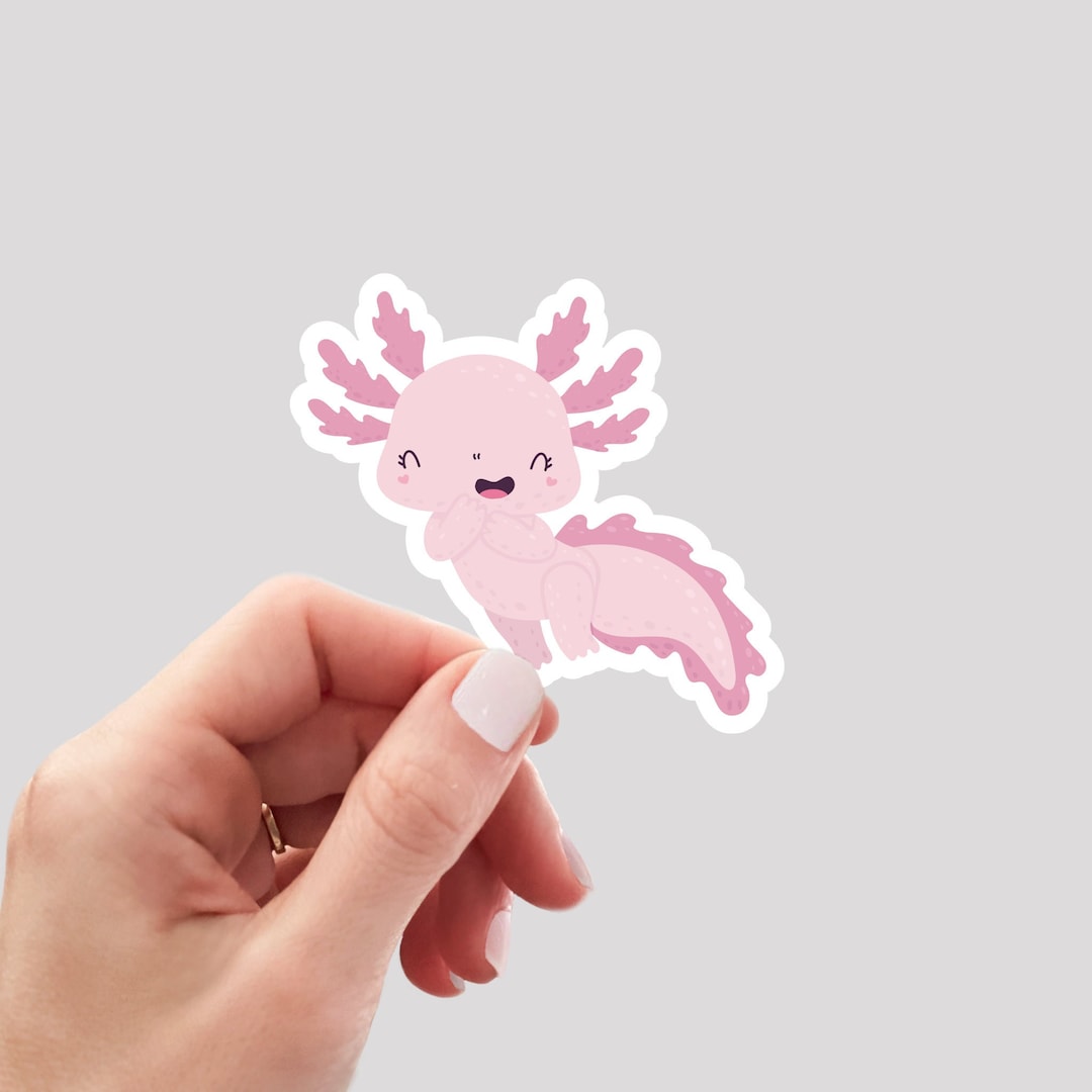 Axolotl Sticker - Etsy