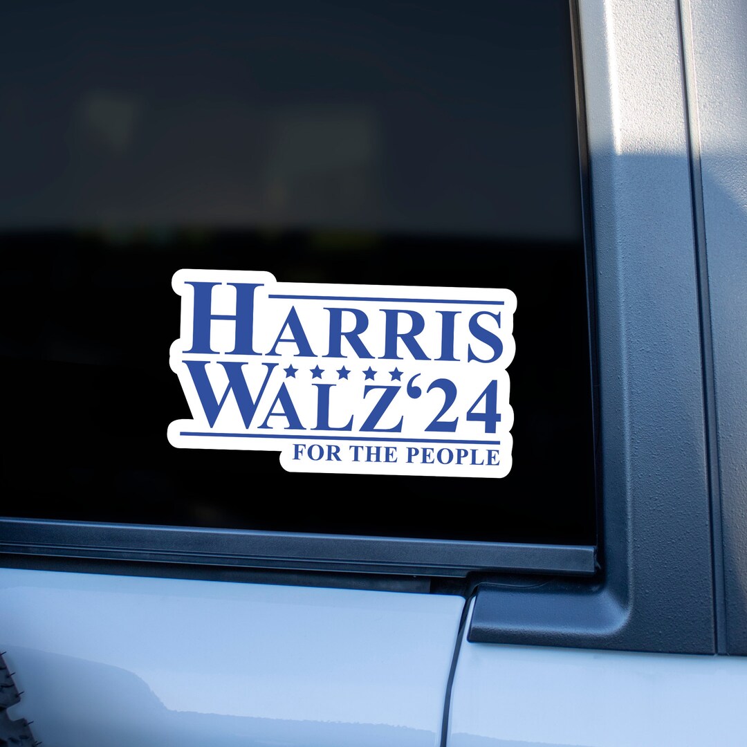 Harris Walz for the People Decal, Madam President Sticker, Harris Walz ...