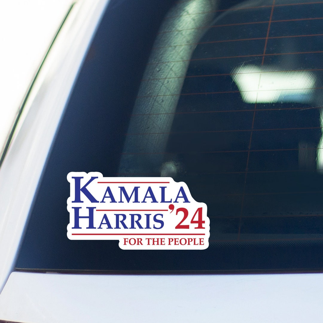 Kamala Harris for the People Decal, Madam President Sticker, Kamala ...