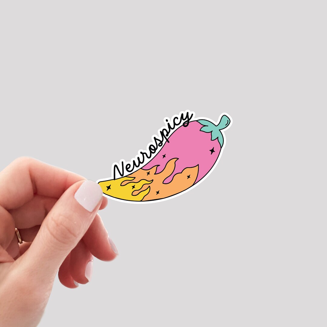 Neurospicy Neurodivergent Sticker - Etsy