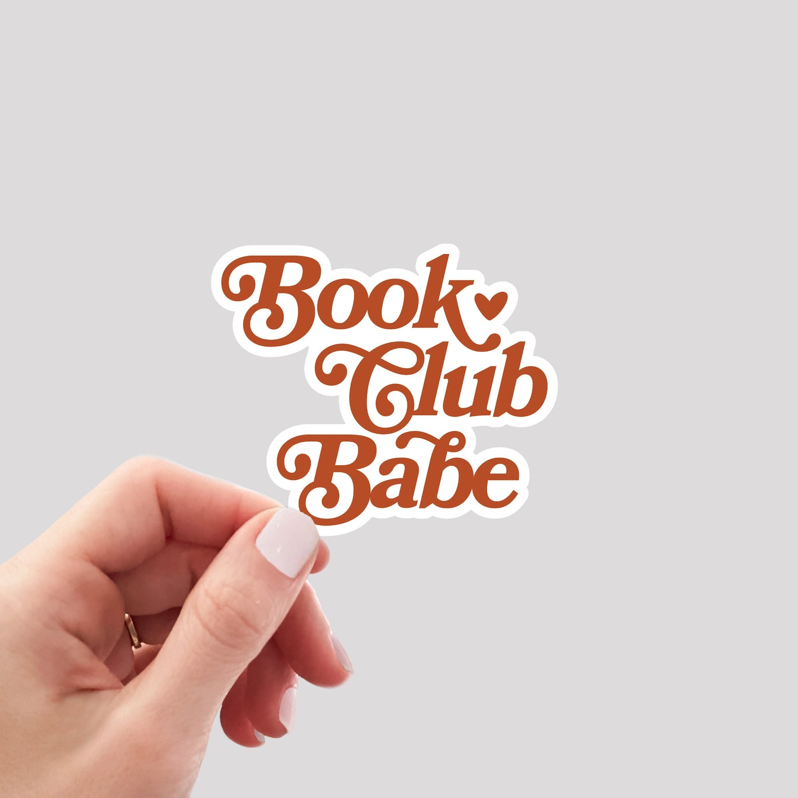 Book Club Babe Sticker / Book Sticker / Reading Sticker / Book Sticker ...