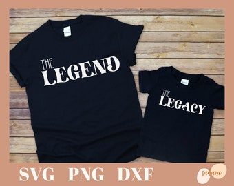 Legend Legacy Svg - Etsy