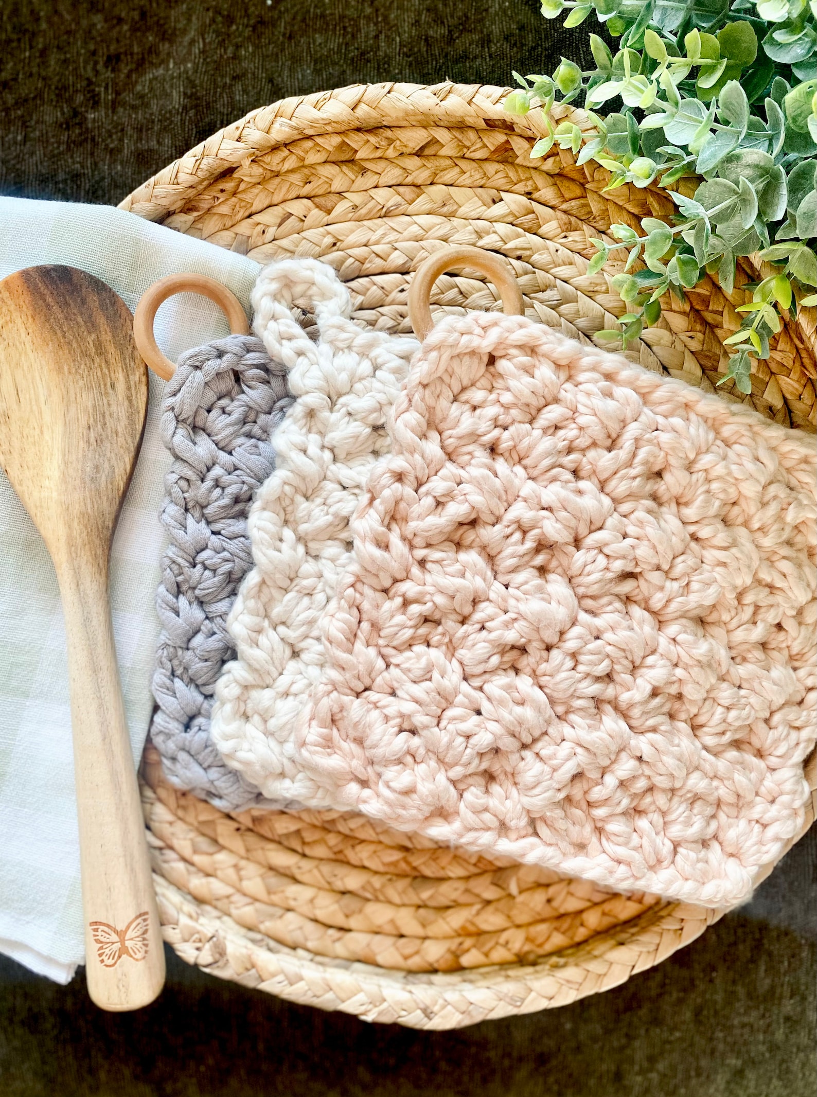 CROCHET PATTERN Homestead Trivet. Crochet Trivet Pattern. - Etsy