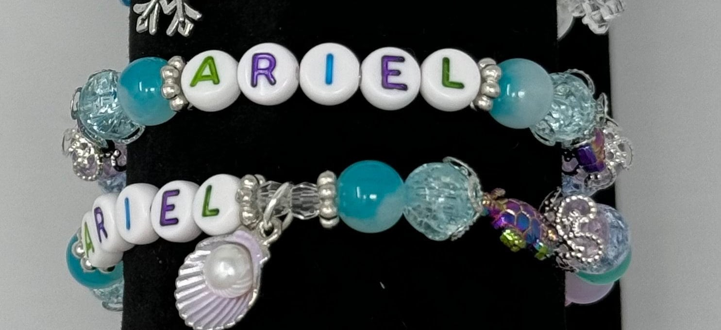 Ariel Disney's the Little Mermaid / Princess Inspired Handmade Beaded ...